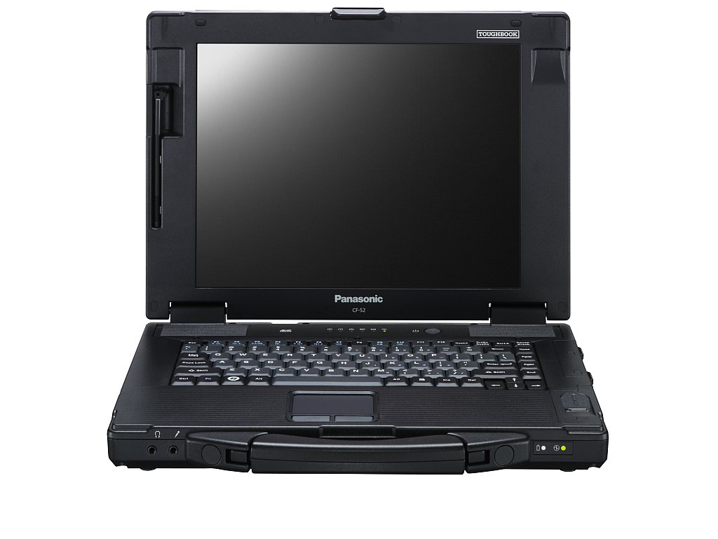 Panasonic Toughbook CF-52: Sturzsicherer Touchscreen: förderland